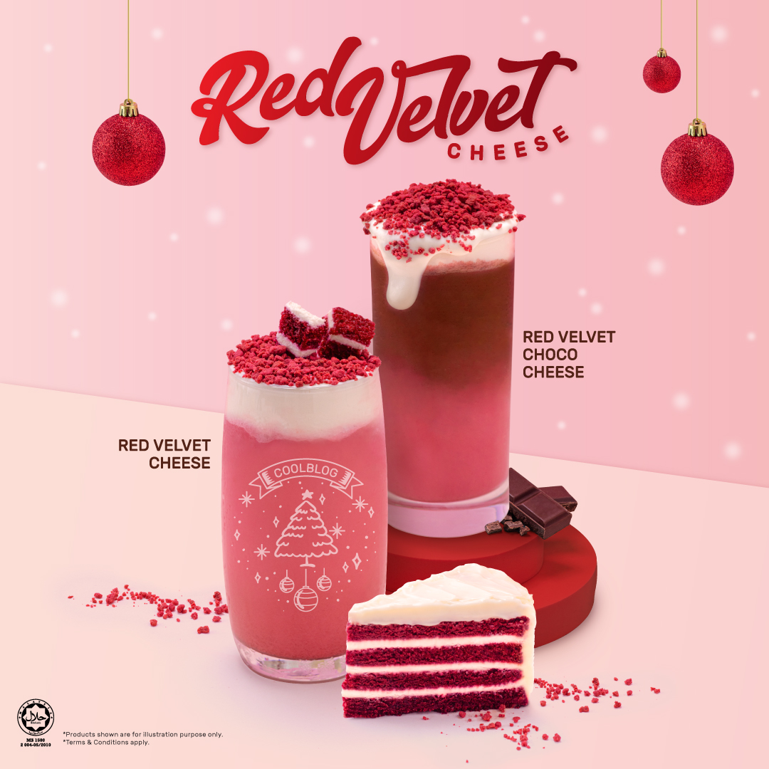 Coolblog Melancarkan Siri Red Velvet Cheese Untuk Minuman Smoothie – Tajria