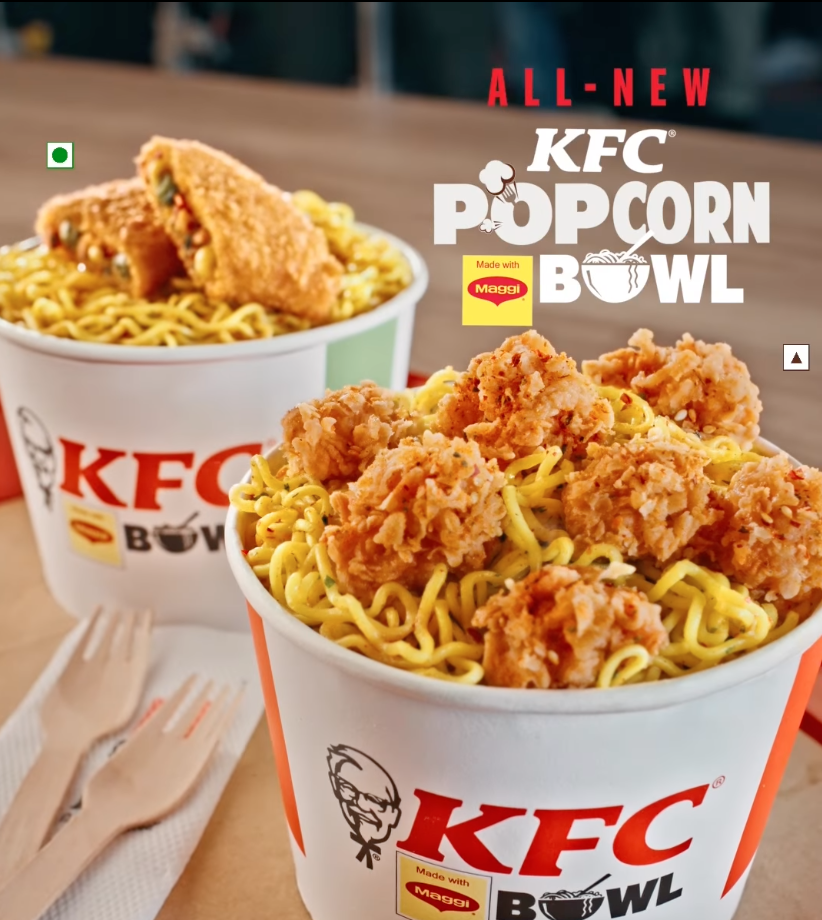 KFC India Menawarkan Sajian KFC Chicken Popcorn Maggi Bowl – Tajria