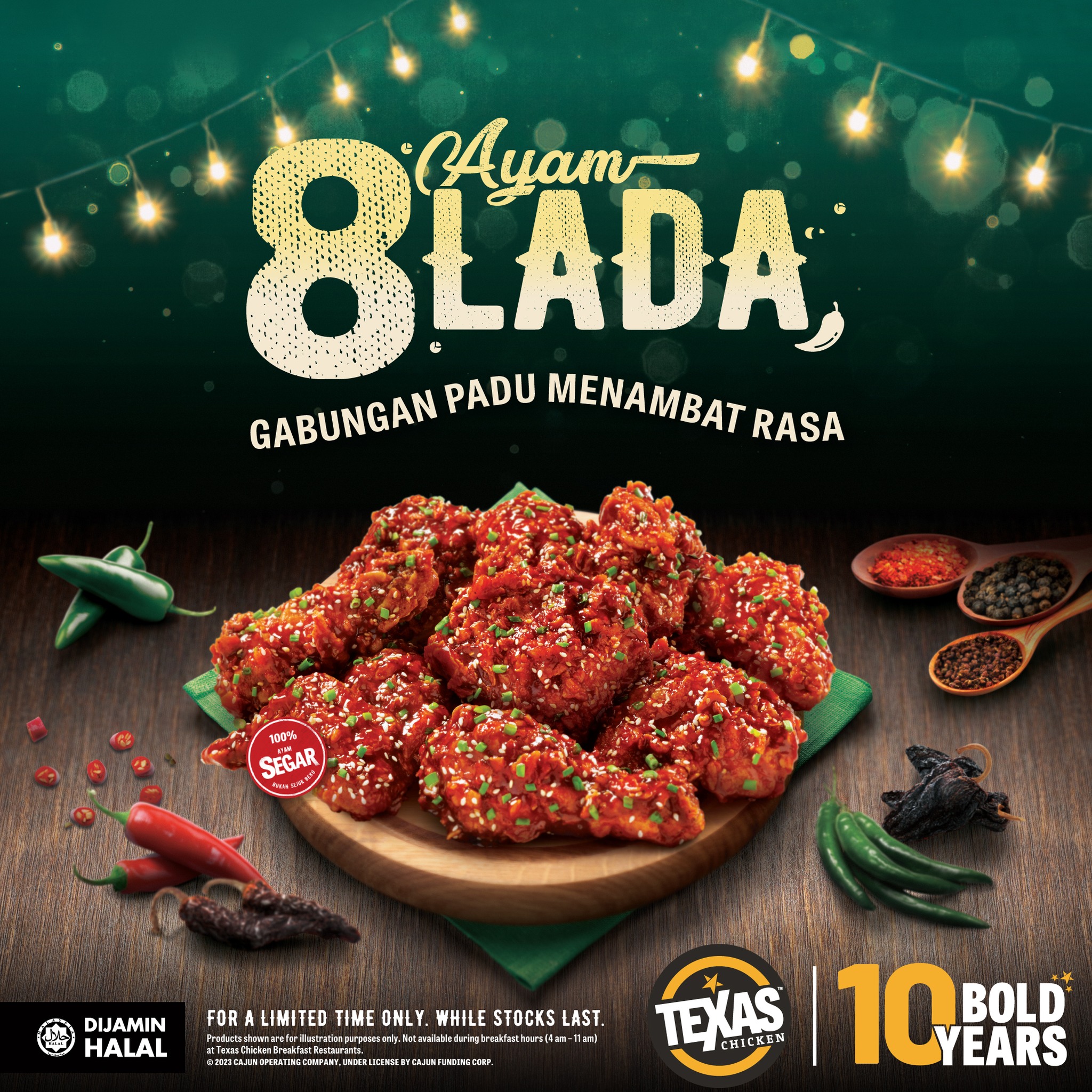 Texas Chicken Menawarkan Kembali Menu Ayam 8 Lada – Turut Hadir Dengan ...