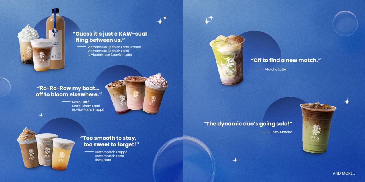 ZUS Coffee Umumkan Penamatan 22 Minuman Popular Di Dalam Menu ...