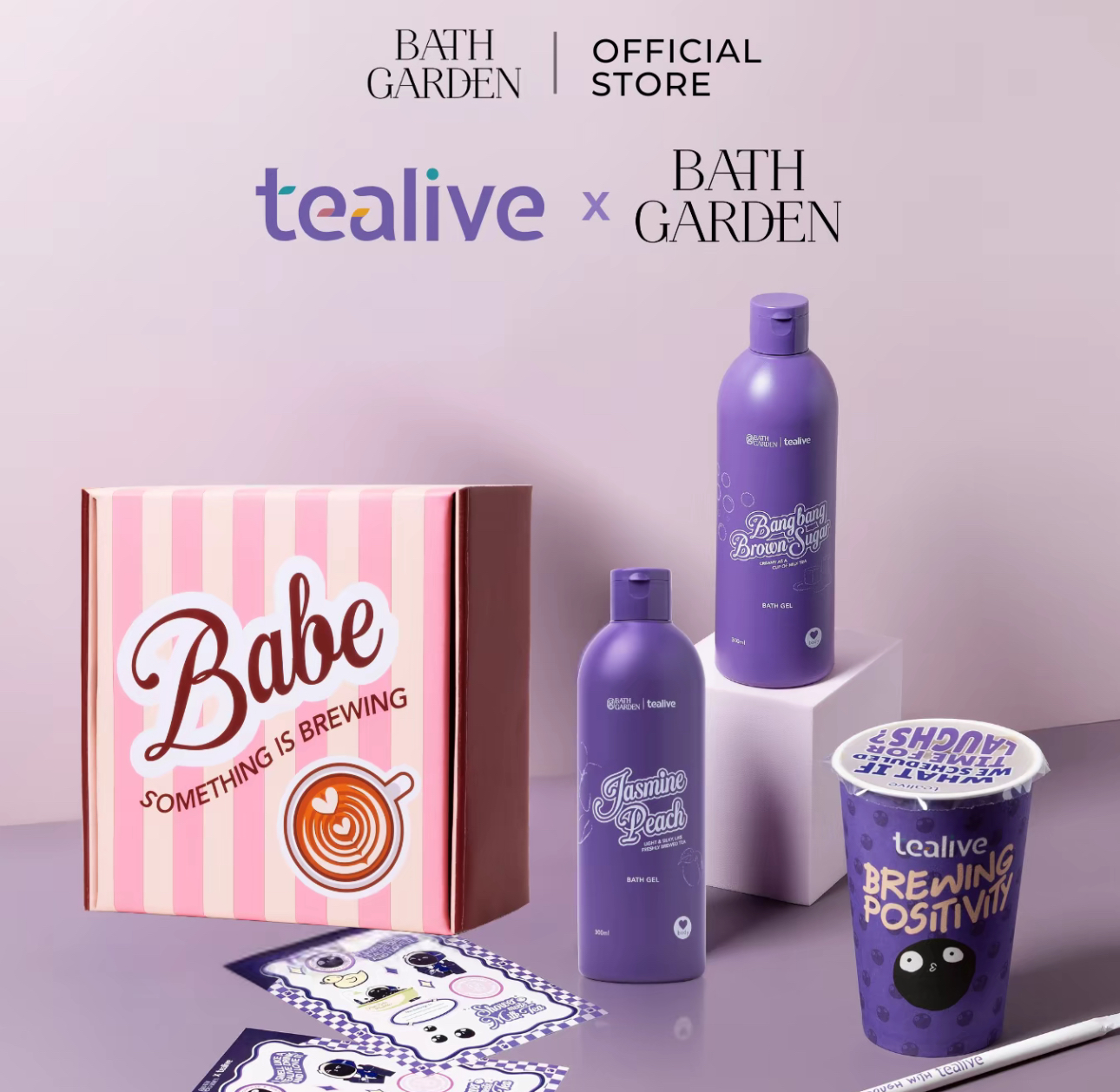 Tealive x Bath Garden Menampilkan Set Mandian Eksklusif Yang Hadir ...