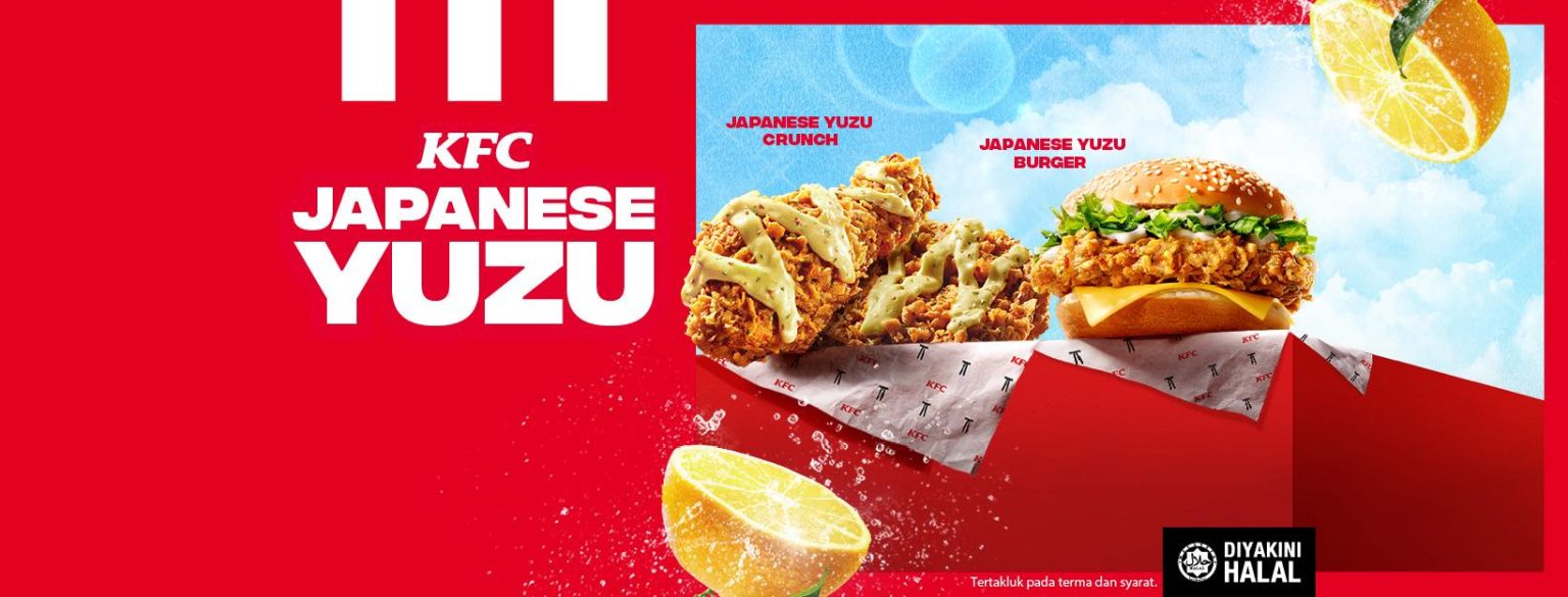 KFC Hadir Dengan Menu Baharu – KFC Japanese Yuzu Menggabungkan Rasa ...
